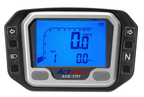 Digital Speedometer Tacho for Yamaha WR250 & WR450 with Direct Fit ...