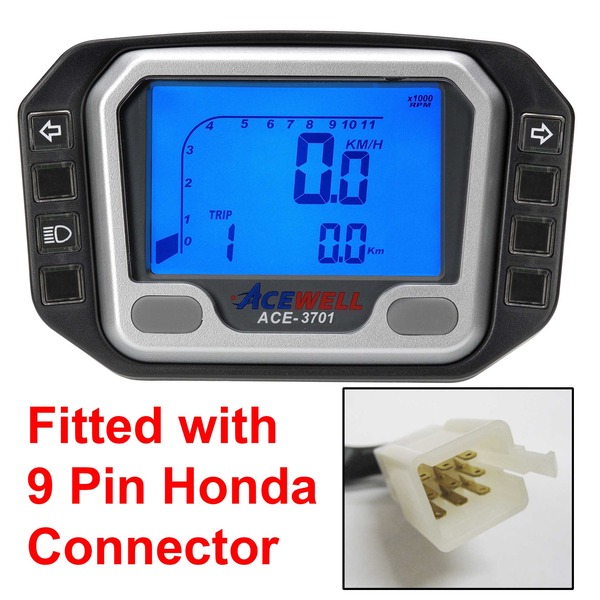 Honda CRF250X CRF450X speedometer 2005 2006 2007 – Acewell Australia